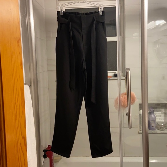 Windsor | Pants & Jumpsuits | Scrunched Black Pants | Poshmark